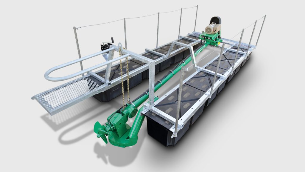 Barn Cleaner System for Tie-Stall Barn - Twin Clover Equipment LLC